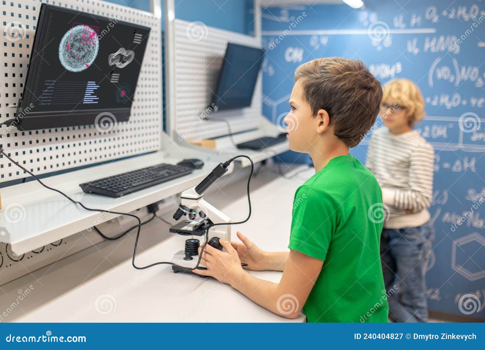 Check This Out. School Girls Cute Pupils Hold Blackboard Copy Space ...
