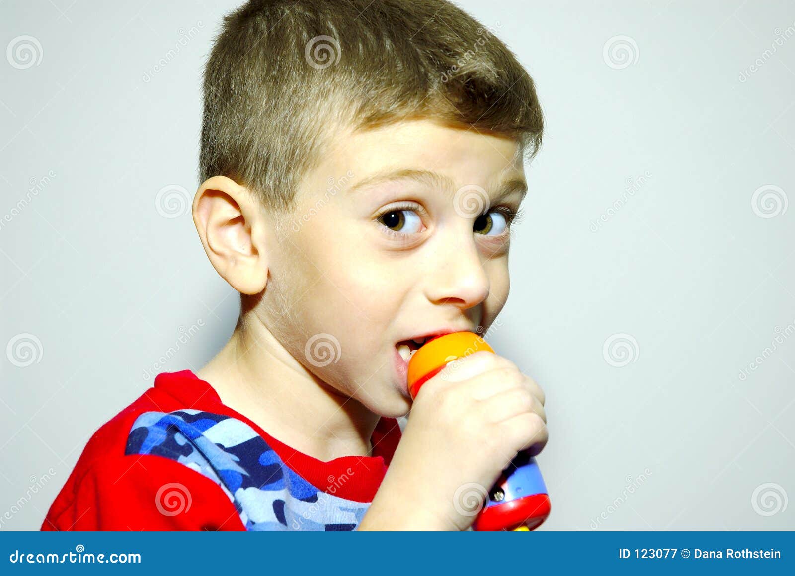 Boy Singing 3 stock image. Image of talk, sing, microphone - 123077
