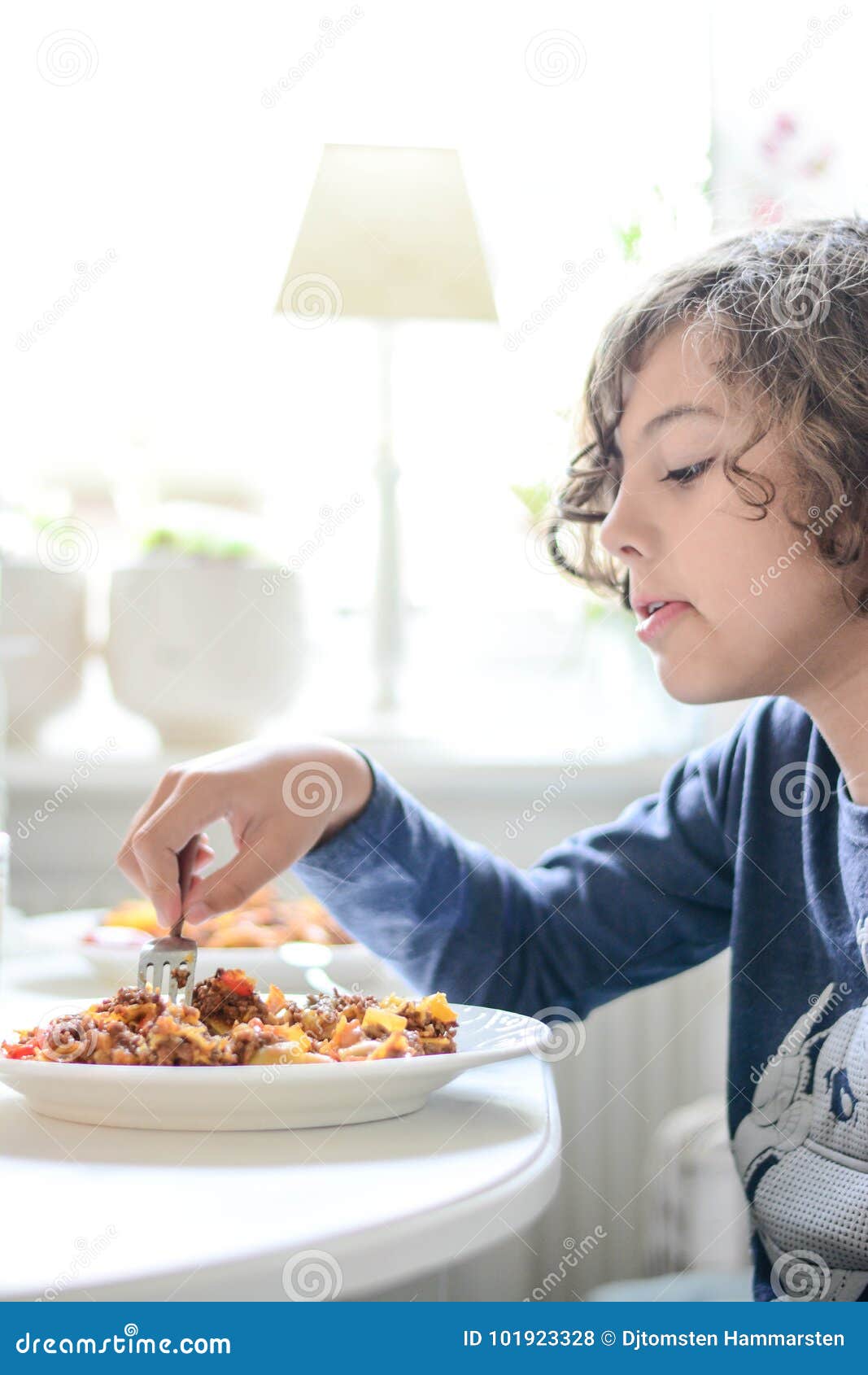 Eating at the table stock photo. Image of adults, camera - 101923328
