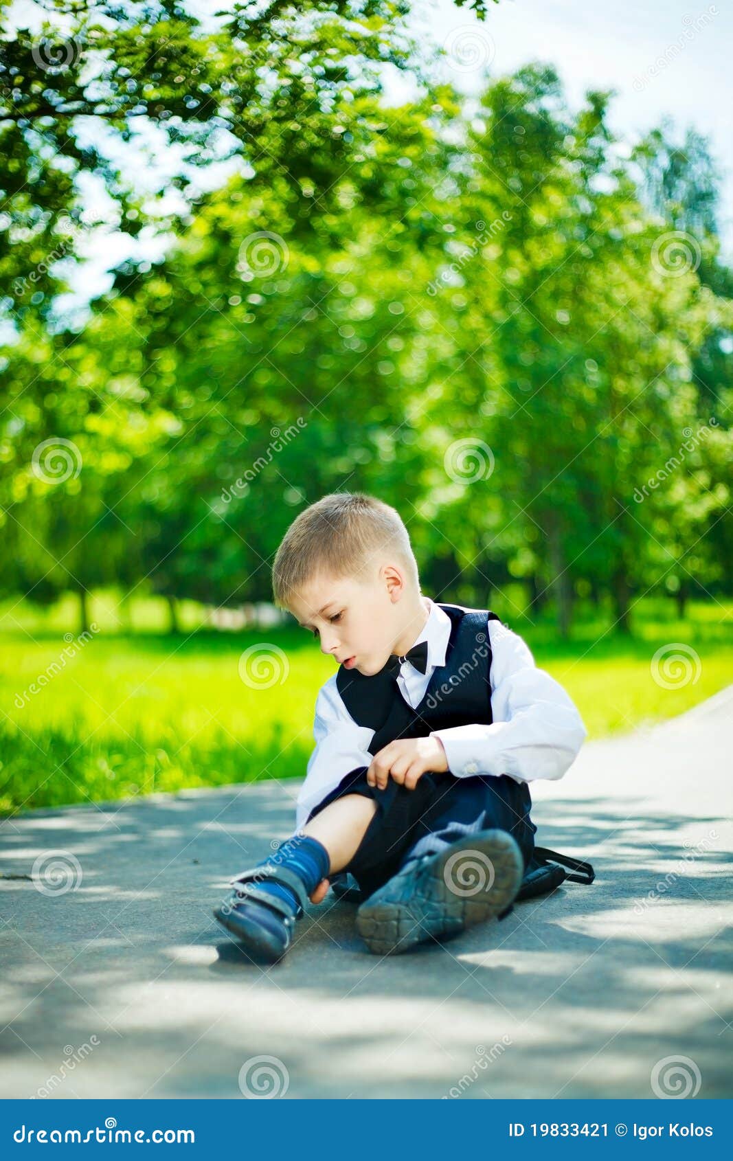 Boy sitting stock image. Image of face, schoolboy, horizontal - 19833421