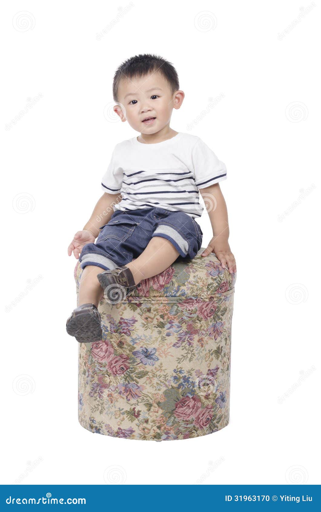 Boy sitting on chair stock photo. Image of lifestyle - 31963170