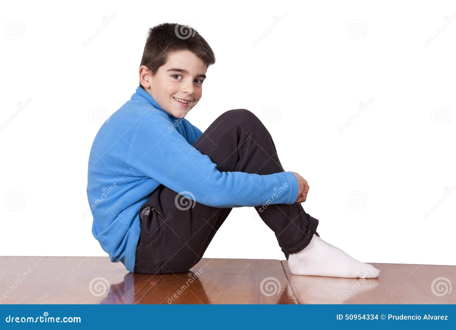 Boy sitting stock photo. Image of caucasian, sitting - 50954334