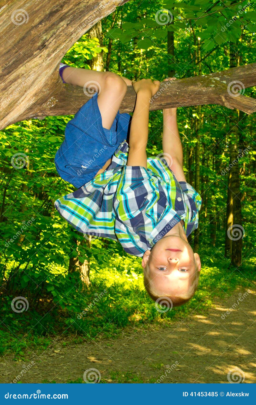 Boy sitting by a tree stock image. Image of happy, jacket - 41453485