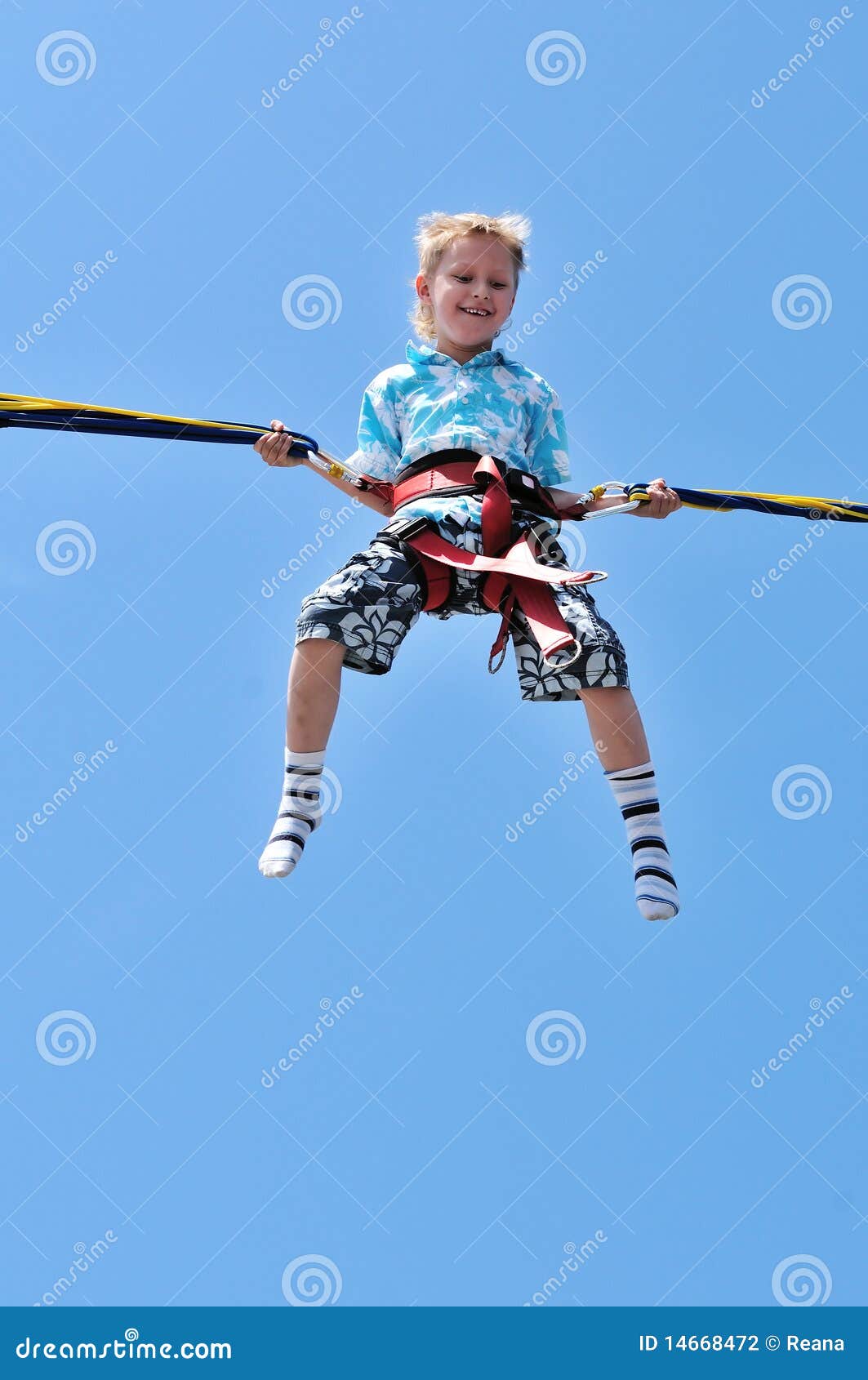 Boy in sky stock photo. Image of carefree, leisure, equipment - 14668472