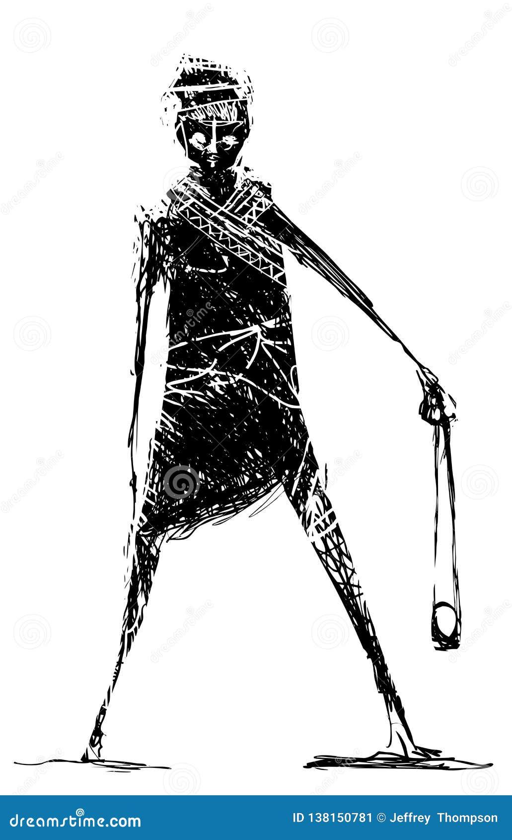 Shepherd Boy Africa Stock Illustrations – 3 Shepherd Boy Africa Stock ...