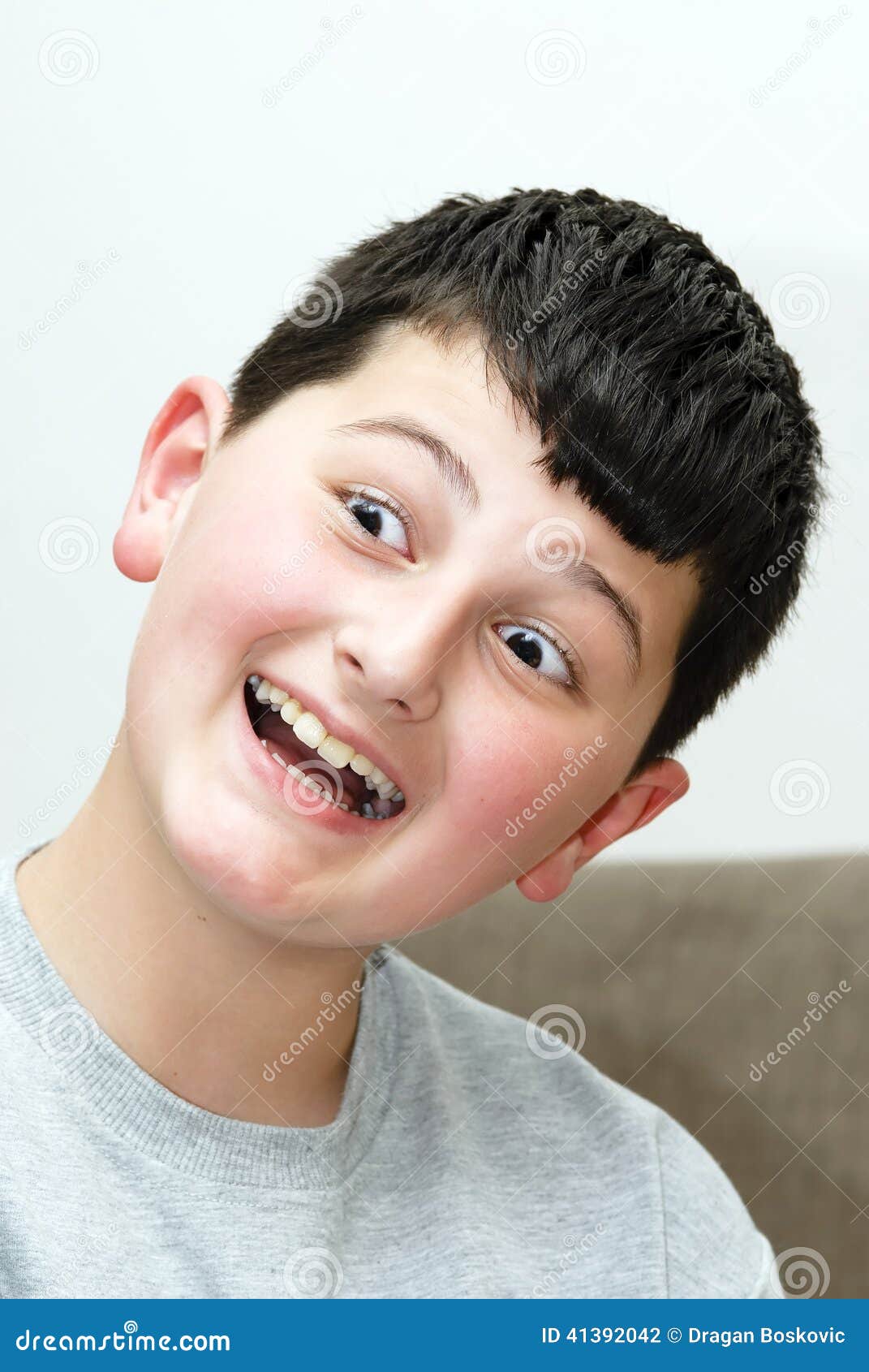 Boy with a smile stock photo. Image of happiness, male - 41392042
