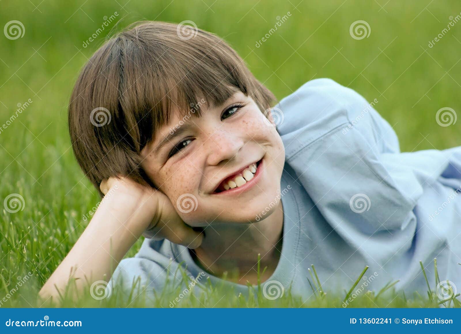 Boy Smiling stock image. Image of people, childhood, close - 13602241