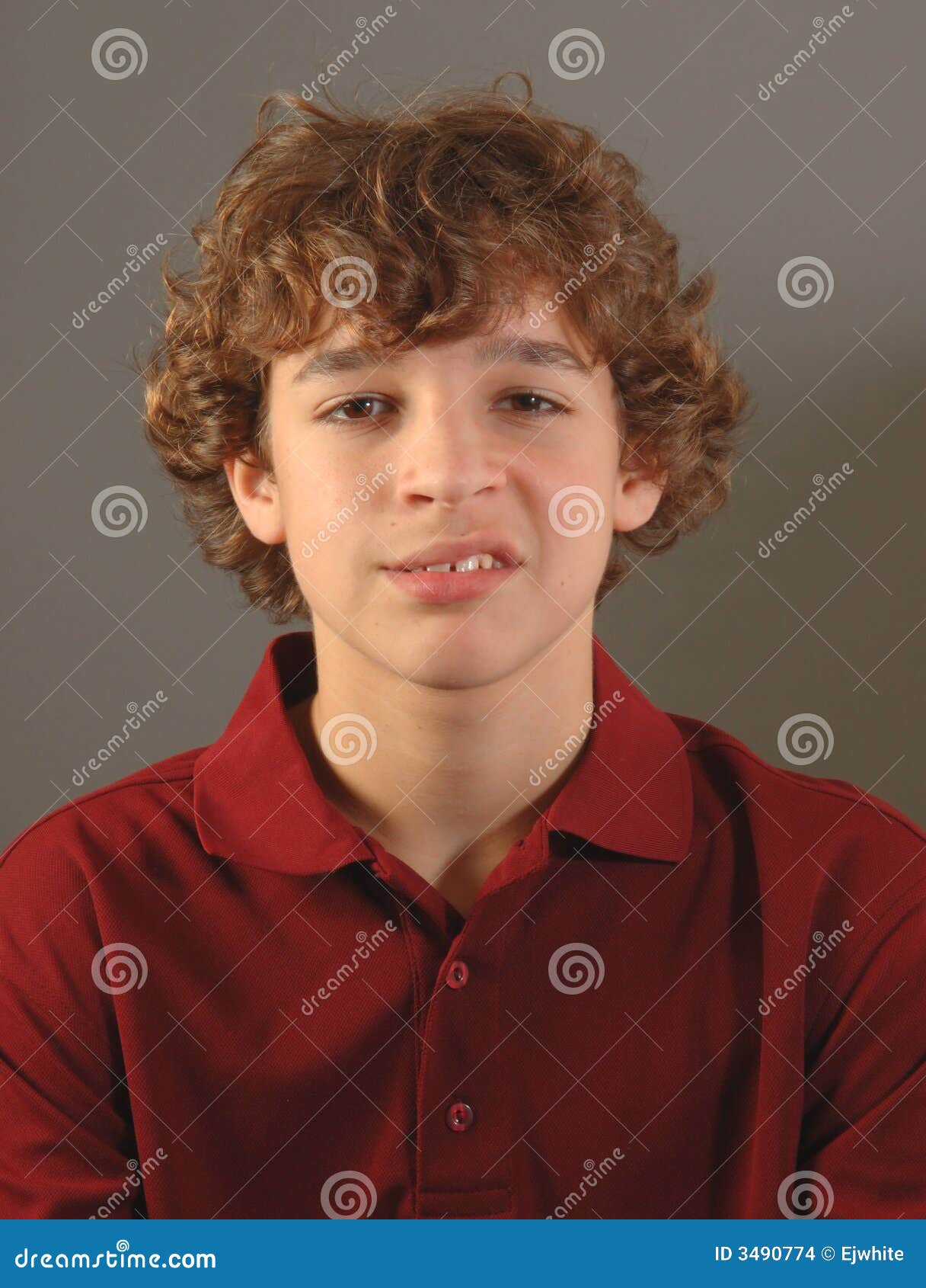 Boy With Sneering Look Stock Images - Image: 3490774