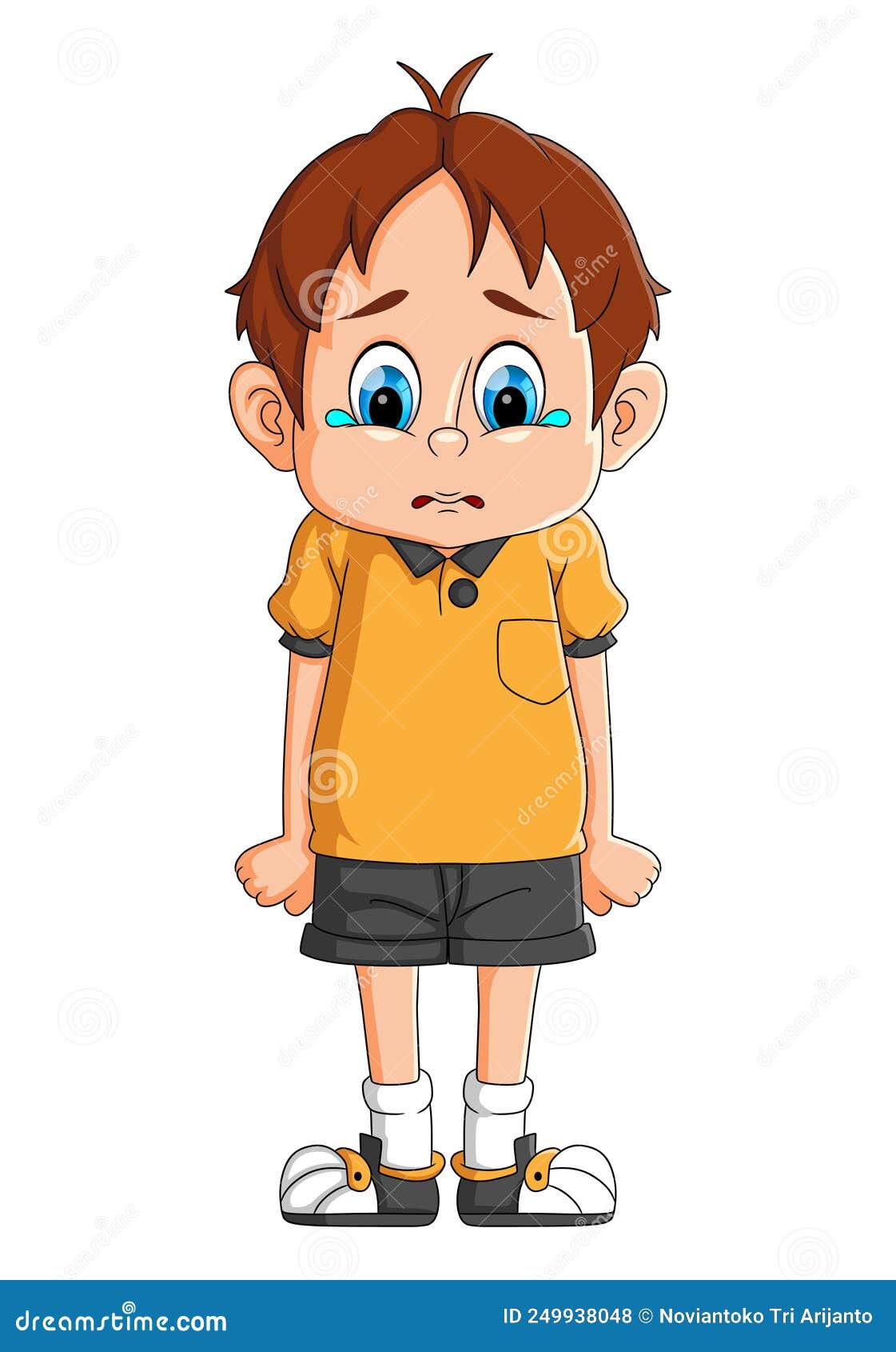 Mean Little Boy Cartoon
