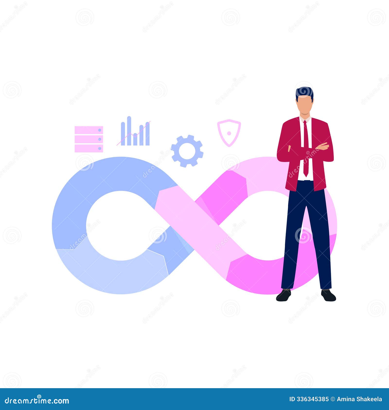 Front End. Software Development. Programming Code. Vector Illustration. | CartoonDealer.com ...