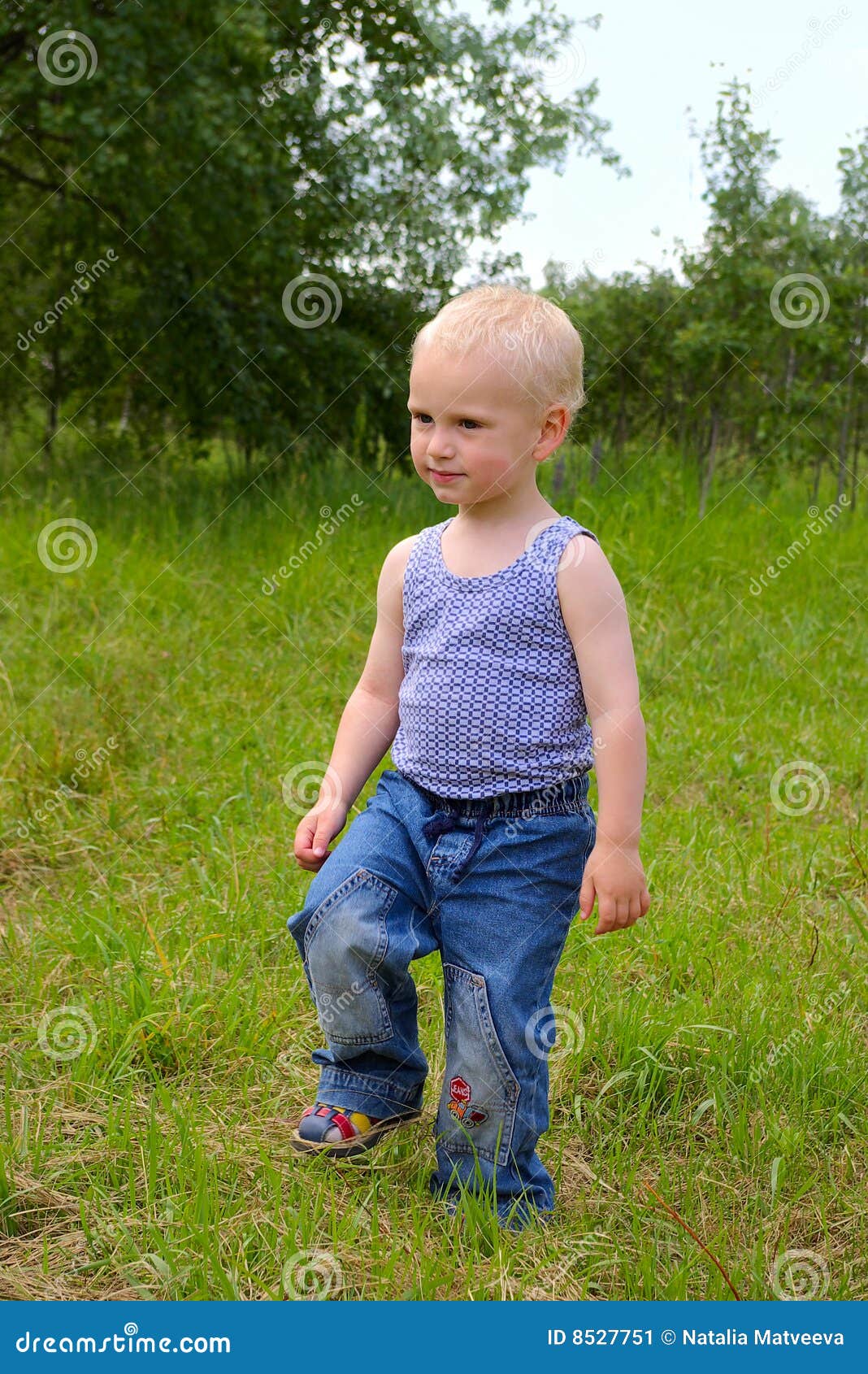 Boy stomping stock image. Image of activity, baby, stomp - 8527751