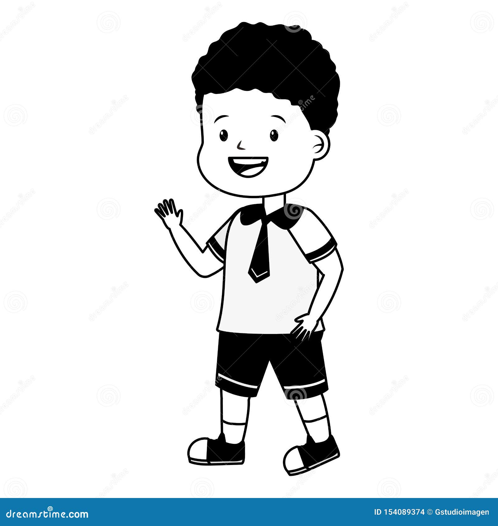 Student back to school stock illustration. Illustration of studying ...