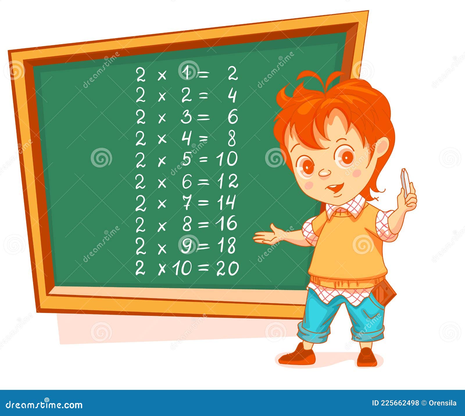 Boy Student Write Multiplication Table 2 on Chalkboard. Math Lesson ... Boy Student Write Multiplication Table 2 on Chalkboard. Math Lesson ...