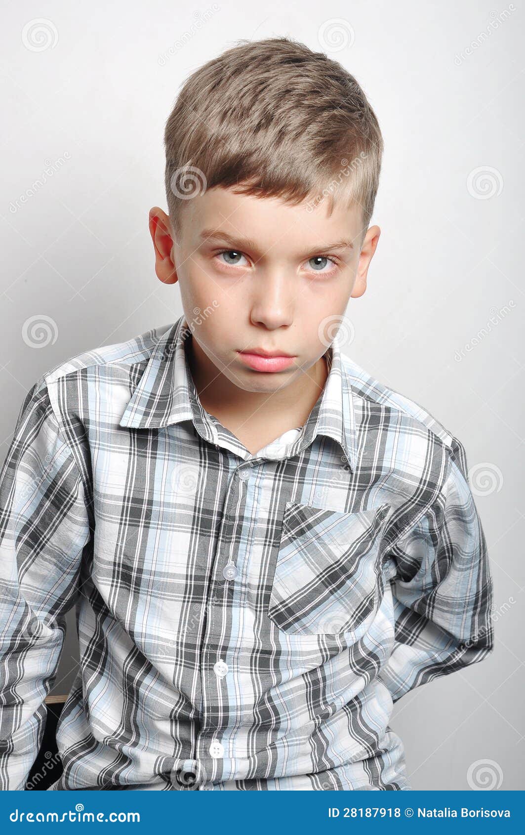 Boy in the studio stock photo. Image of human, emotional - 28187918
