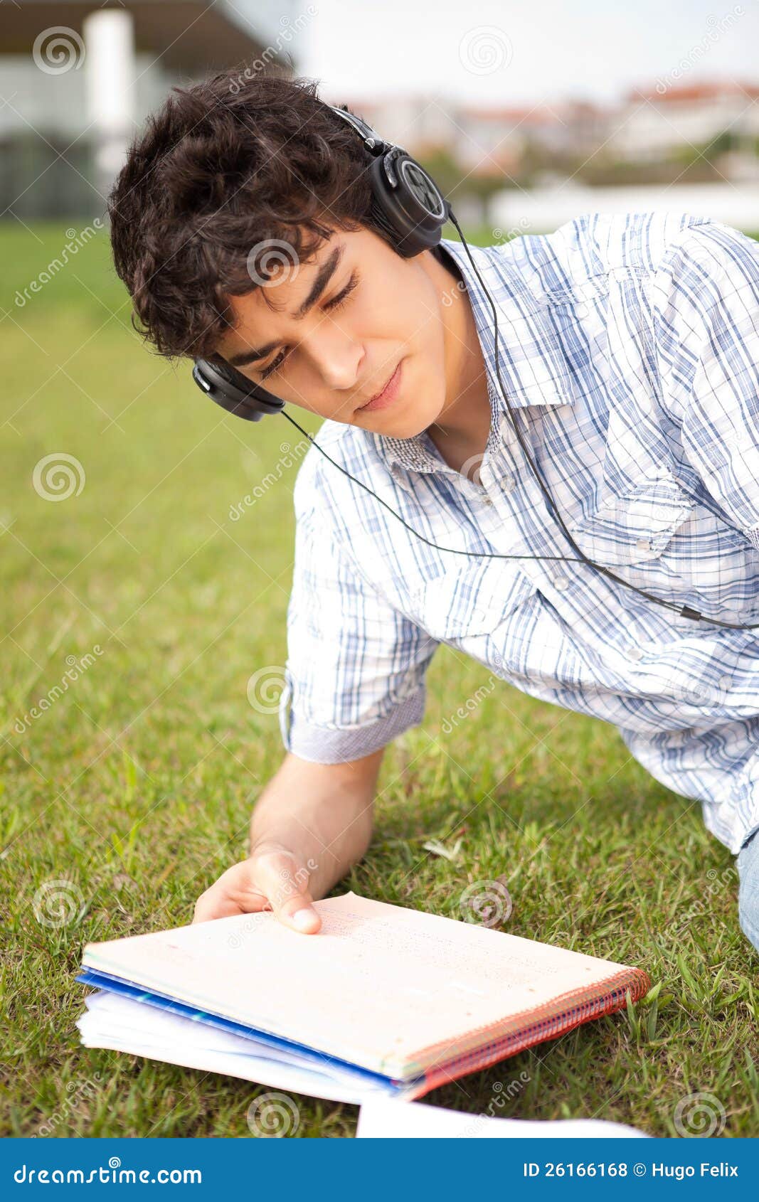 Boy studying stock photo. Image of leisure, lifestyle - 26166168
