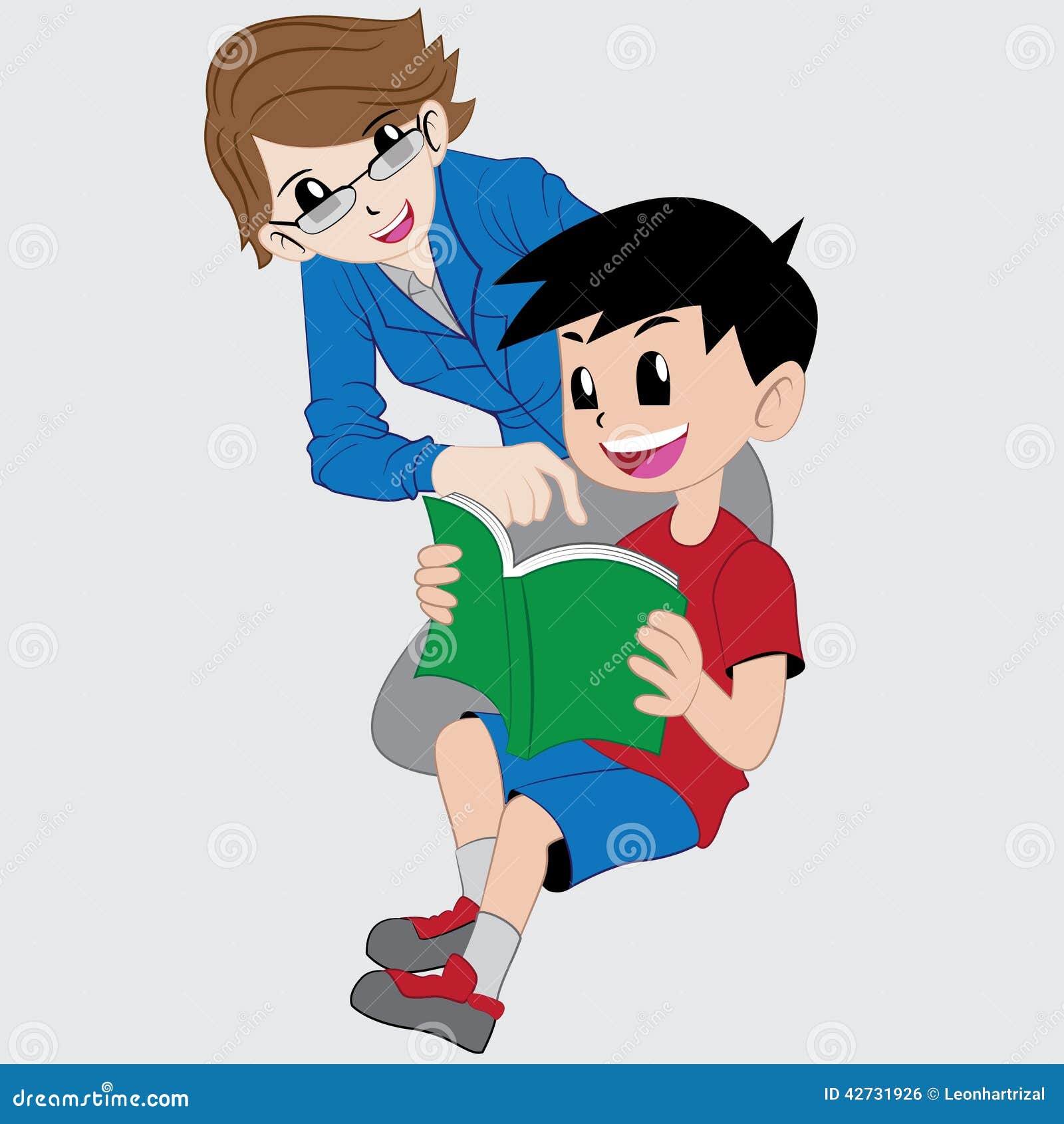 Study Boy Clipart