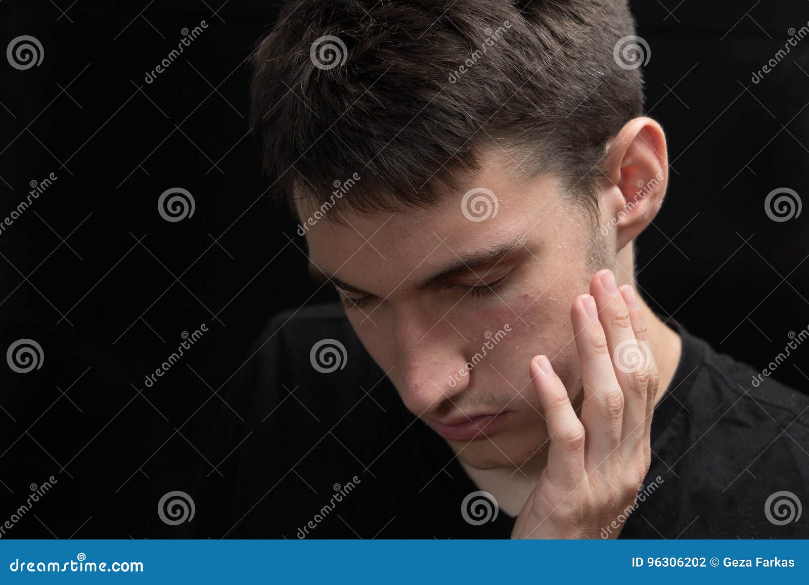 The Boy is Suffering of Painful Toothache Stock Photo - Image of mouth ...