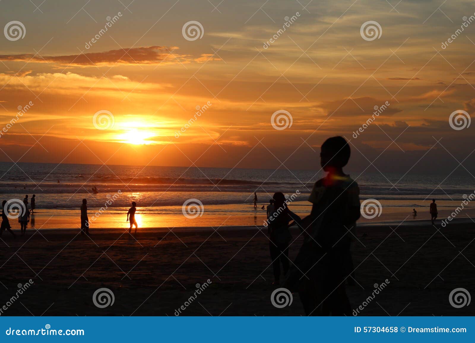 Boy with a sunset stock photo. Image of little, asia - 57304658