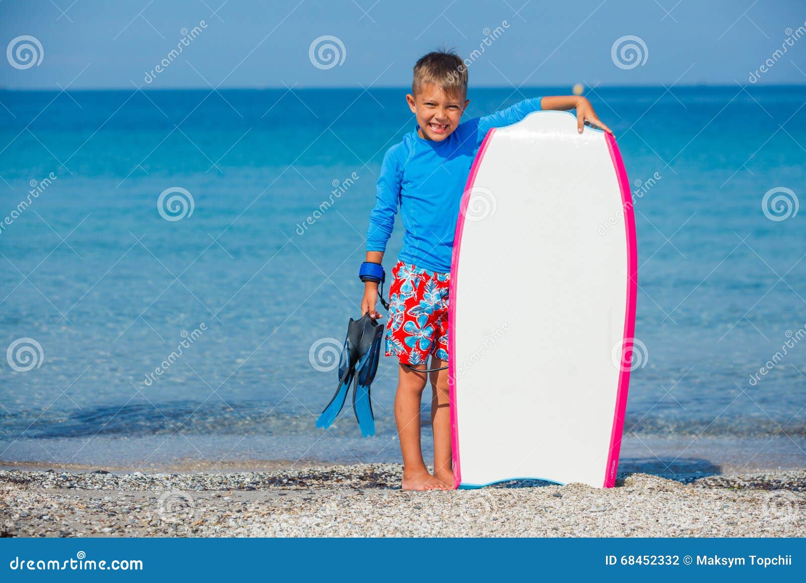 Boy with surf stock photo. Image of hawaii, lifestyle - 68452332