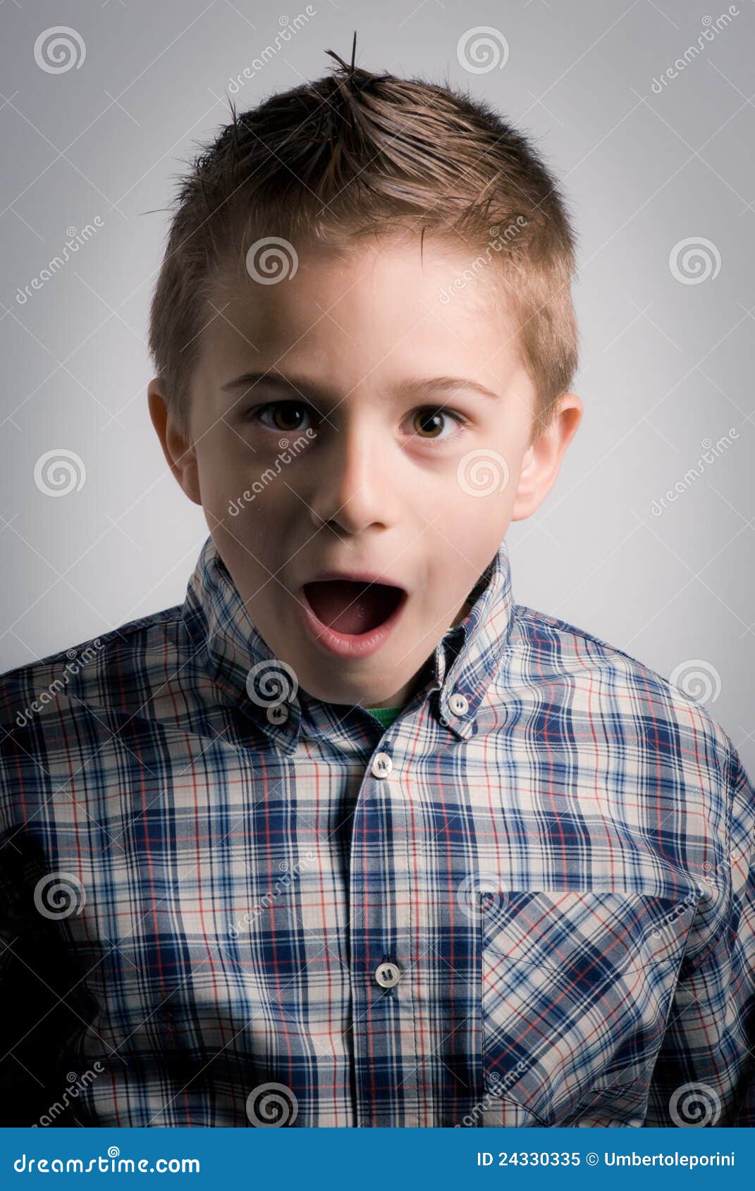 Boy surprised stock image. Image of childhood, funny - 24330335