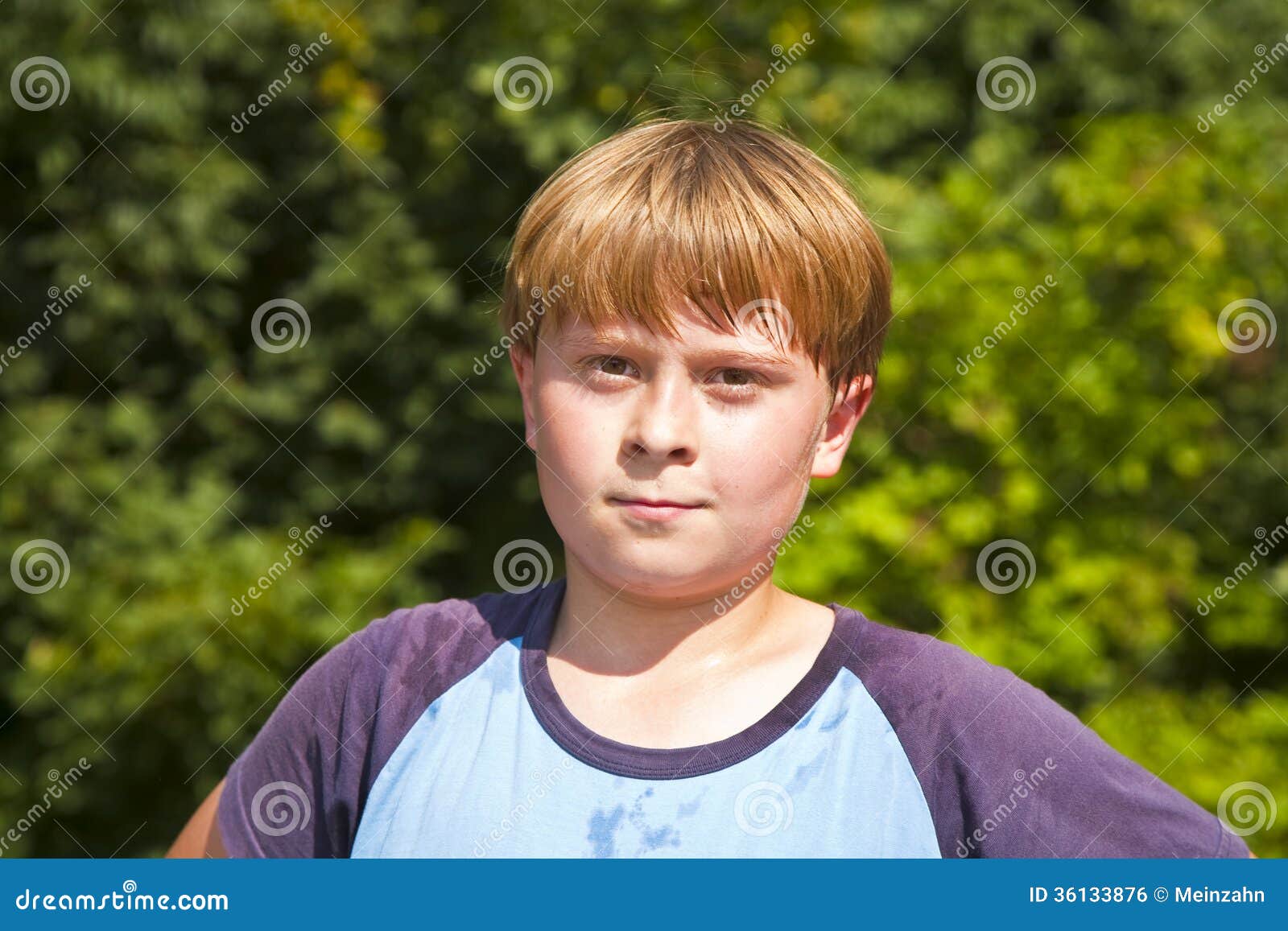 Boy with Sweating Face after Sport Stock Photo - Image of skin, eyes ...