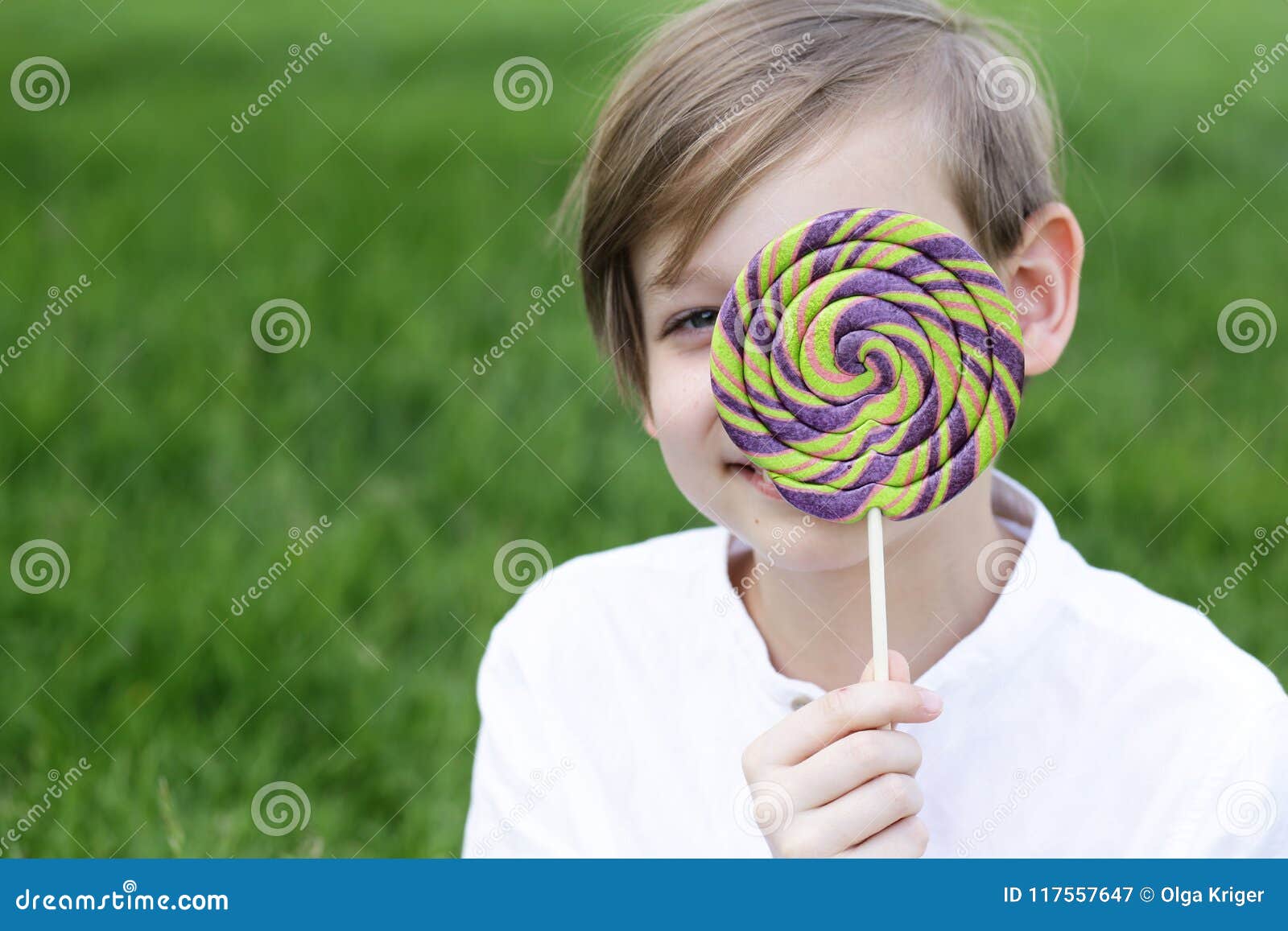 Boy with sweets stock image. Image of stick, young, lollypop - 117557647