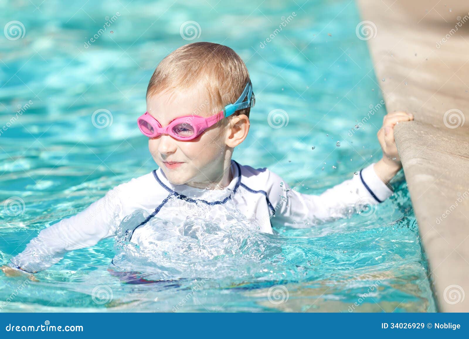 Boy swimming stock image. Image of splash, childhood - 34026929