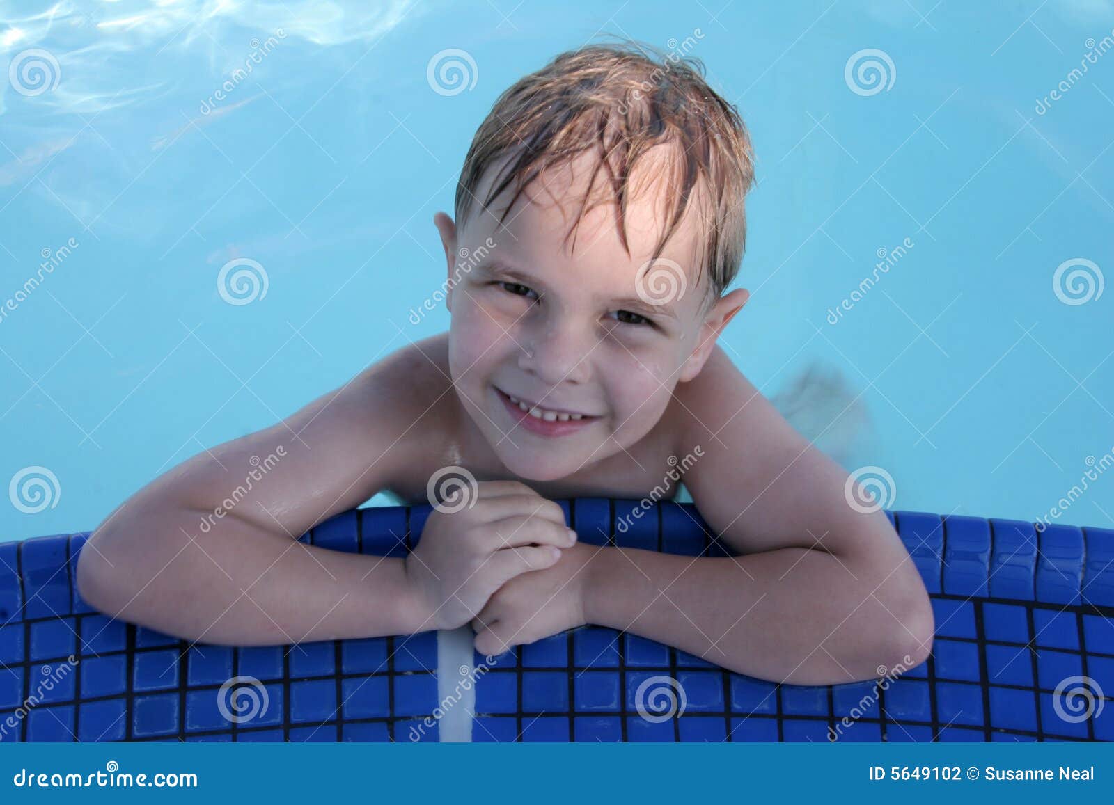 Boy In Swimming Pool Stock Photography - Image: 5649102