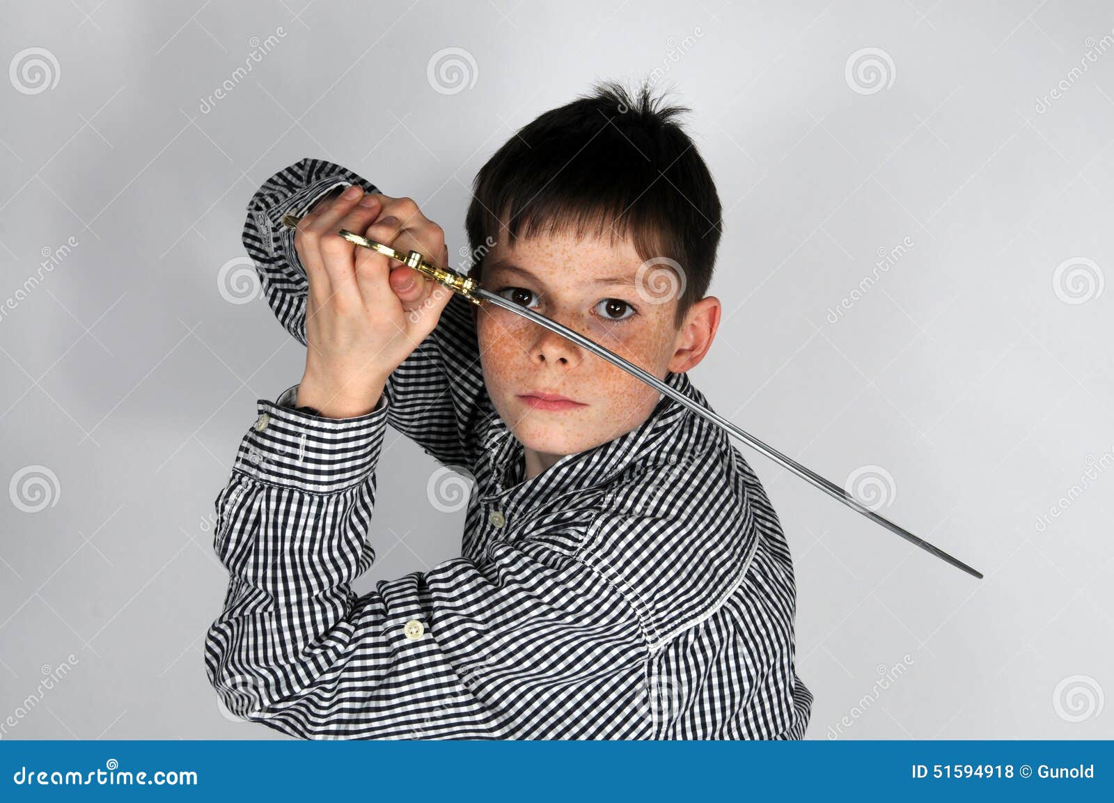 Boy with sword stock photo. Image of swords, carnival - 51594918