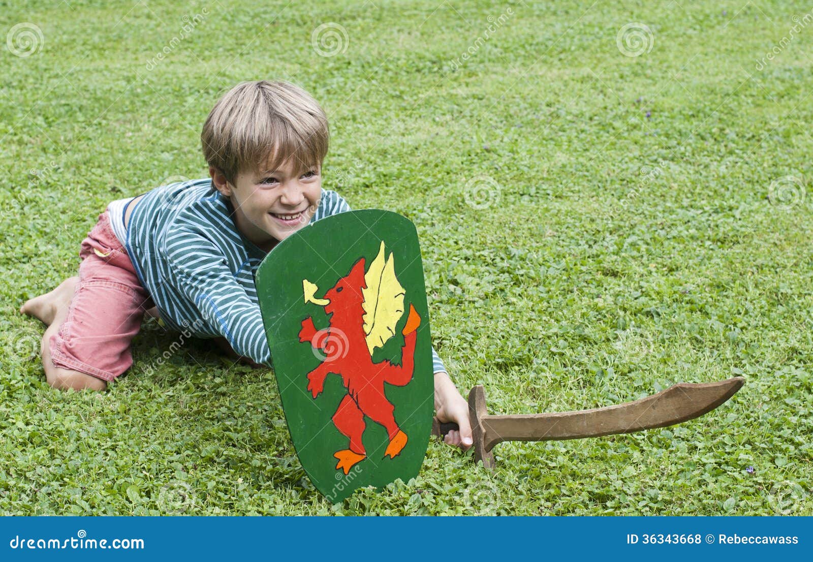 Knight Hiding Behind Shield Royalty-Free Stock Image | CartoonDealer ...