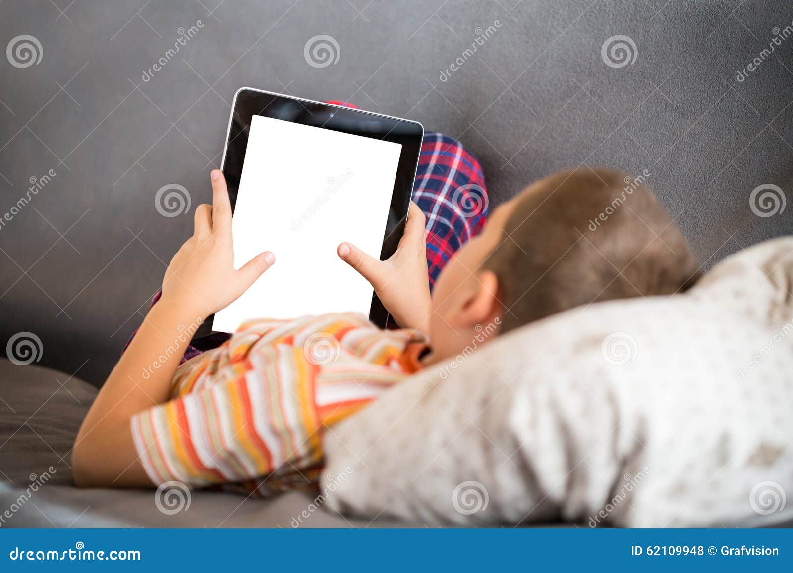 Boy with tablet stock photo. Image of education, happiness - 62109948