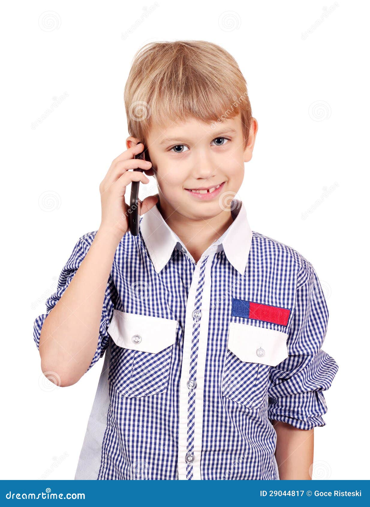 Boy talking on phone stock image. Image of people, smart - 29044817