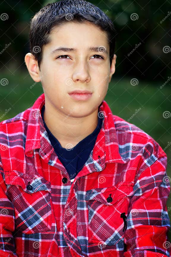 Boy Tears stock photo. Image of teenager, manly, grief - 26438018