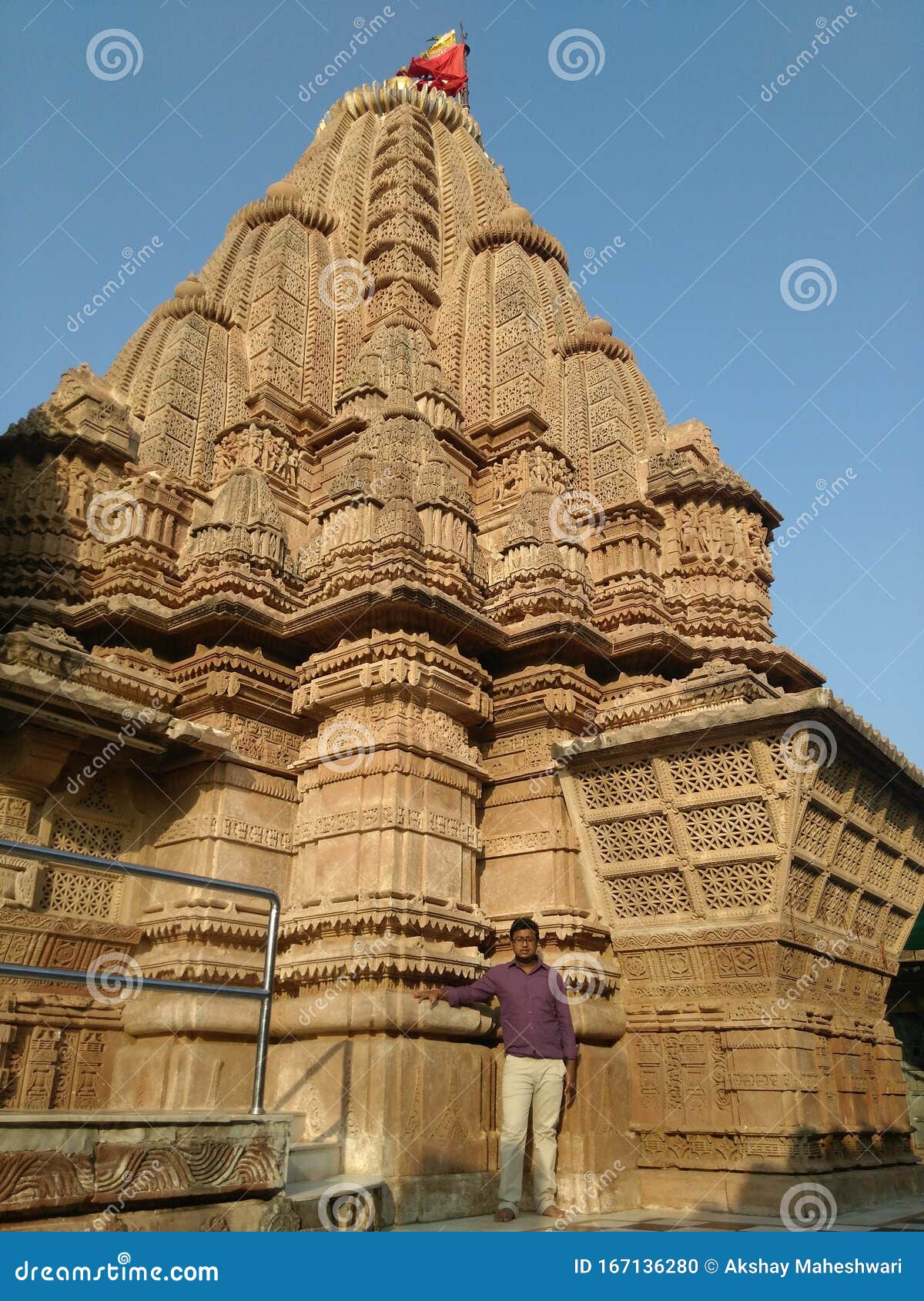A Boy with a Temple Structure Editorial Image - Image of heritage ...
