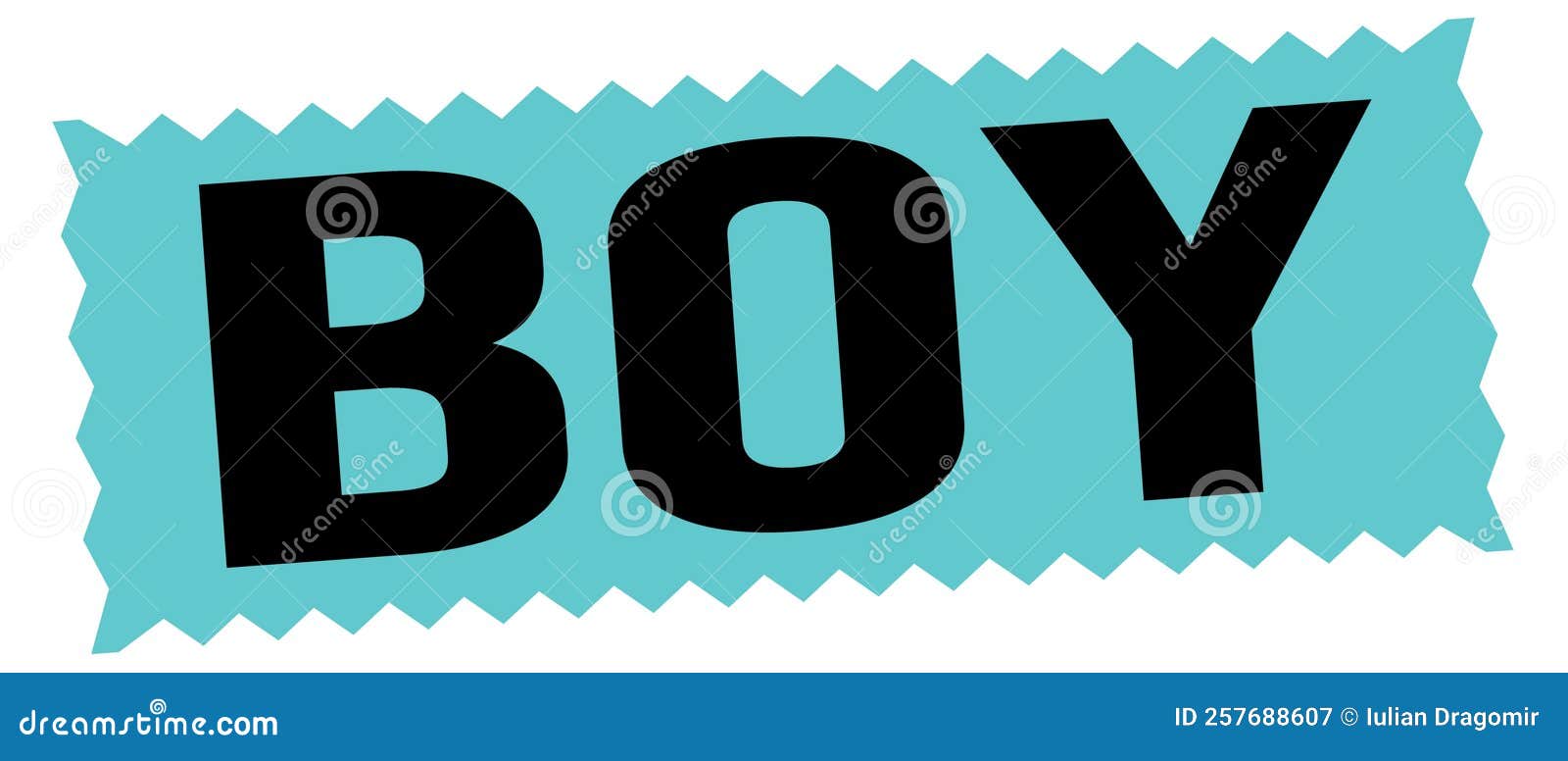 BOY Text Written on Blue-black Stamp Sign Stock Illustration ...