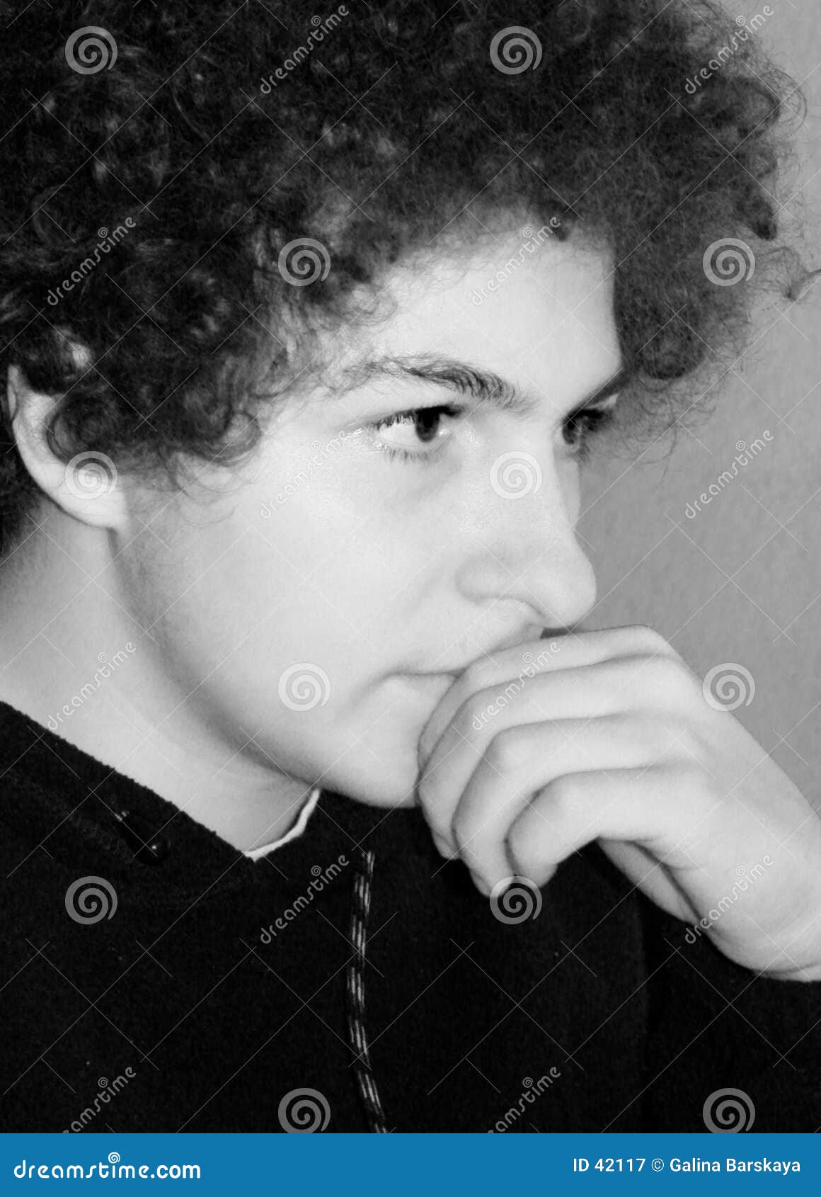 Portraits Of Thinking People Collage Royalty-Free Stock Image ...