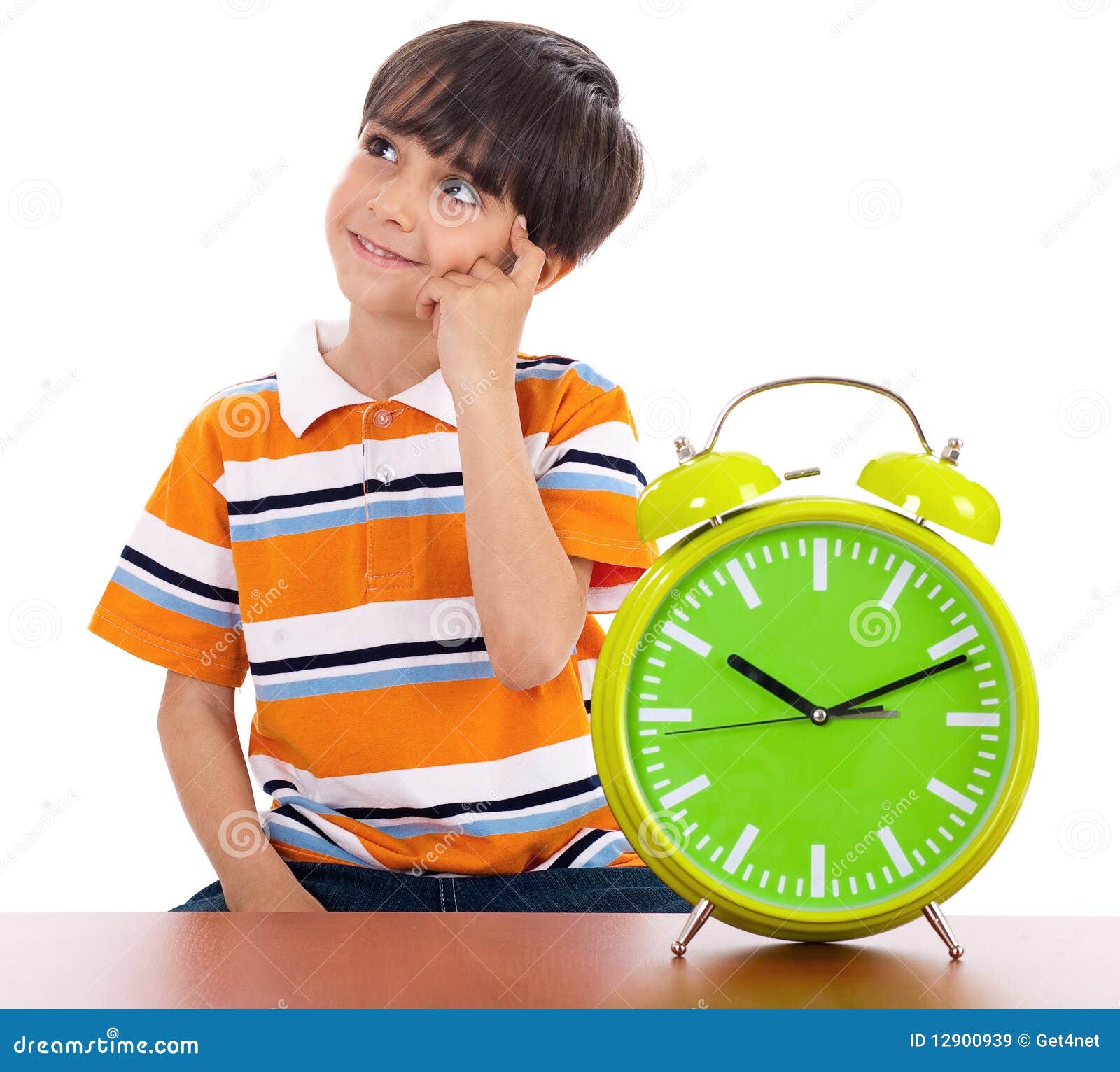 Boy thinking deeply stock image. Image of people, education - 12900939