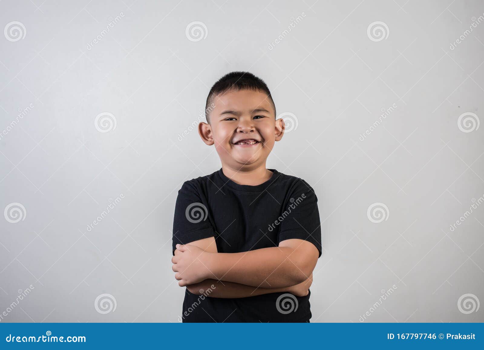 Boy Thinking Something in Studio Photo Stock Photo - Image of handsome ...