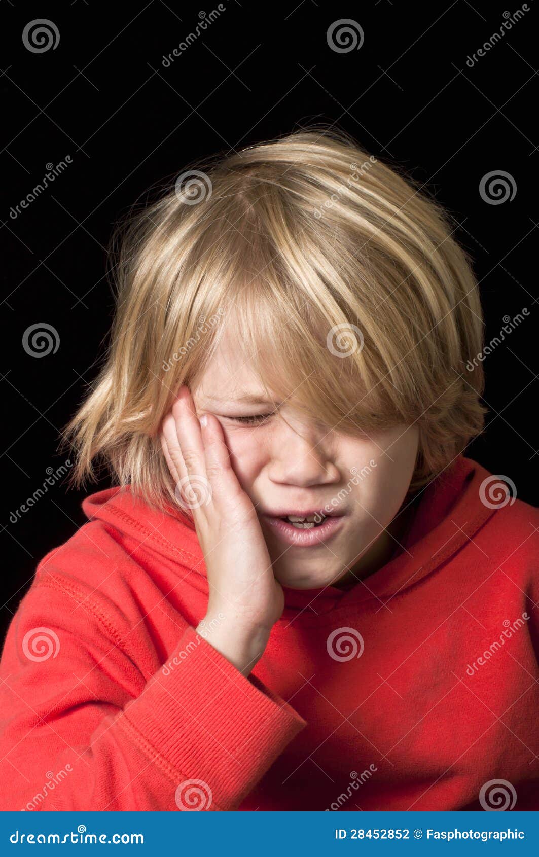 Boy with toothache stock photo. Image of sensitively - 28452852