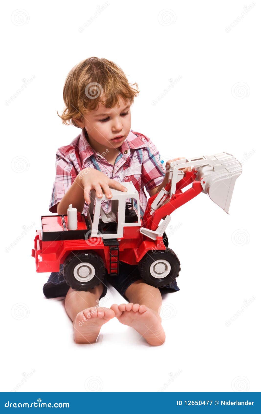 Boy with toy stock image. Image of happiness, person - 12650477