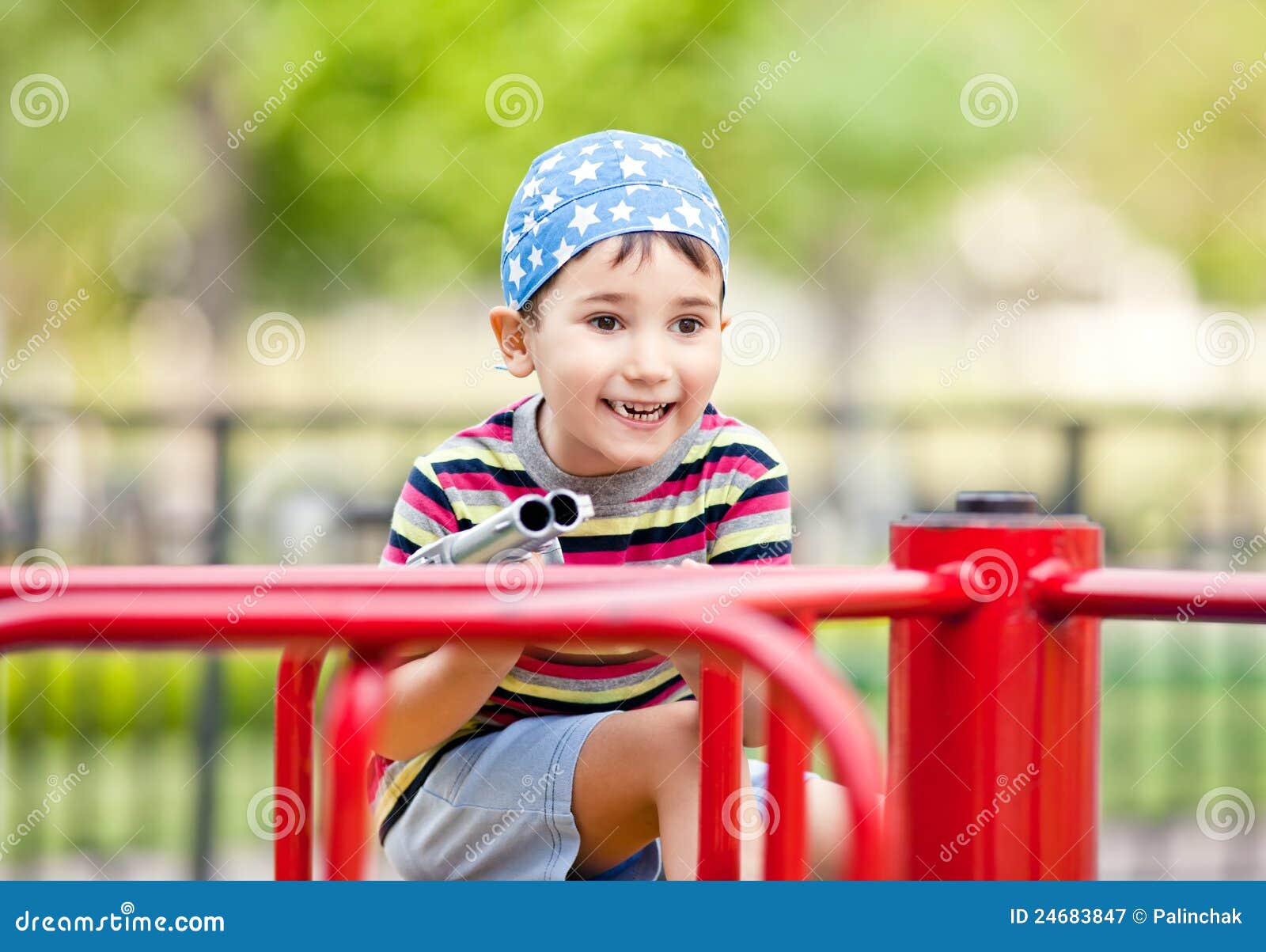 Boy with toy gun stock image. Image of imagination, smiling - 24683847