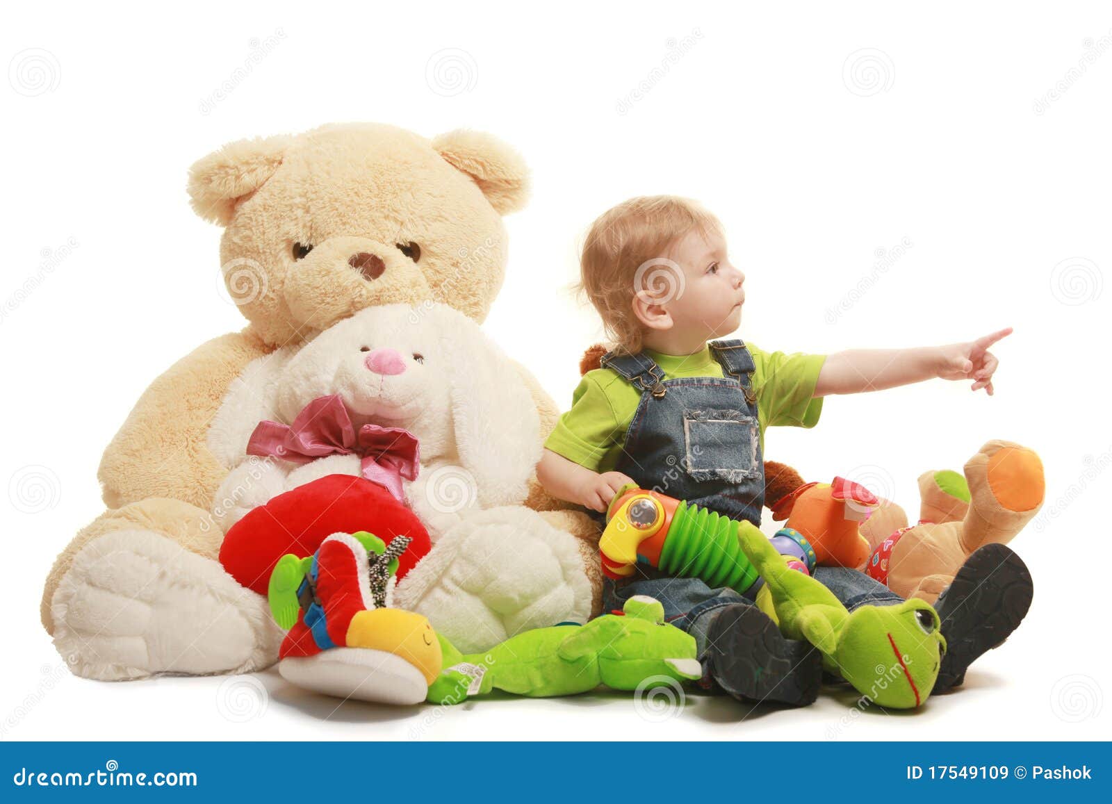 Boy & Toys Picture. Image: 17549109