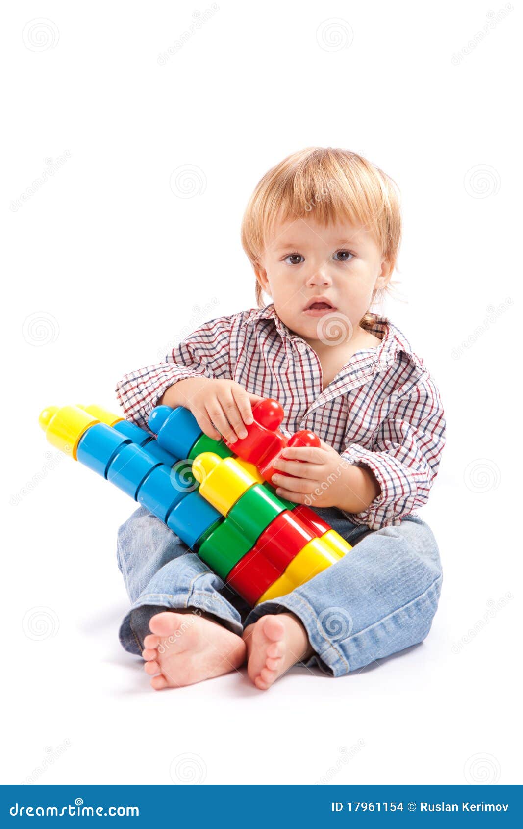 Boy with toys stock photo. Image of cute, green, cheerful - 17961154