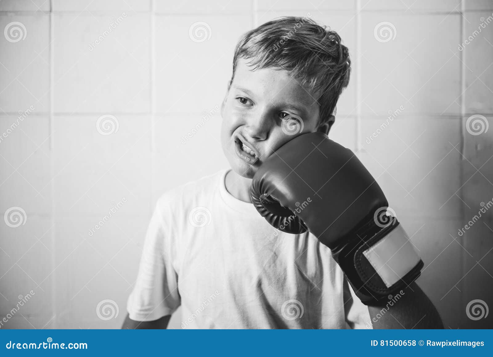 Boy Training Boxing Exercise Movement Concept Stock Photo - Image of ...