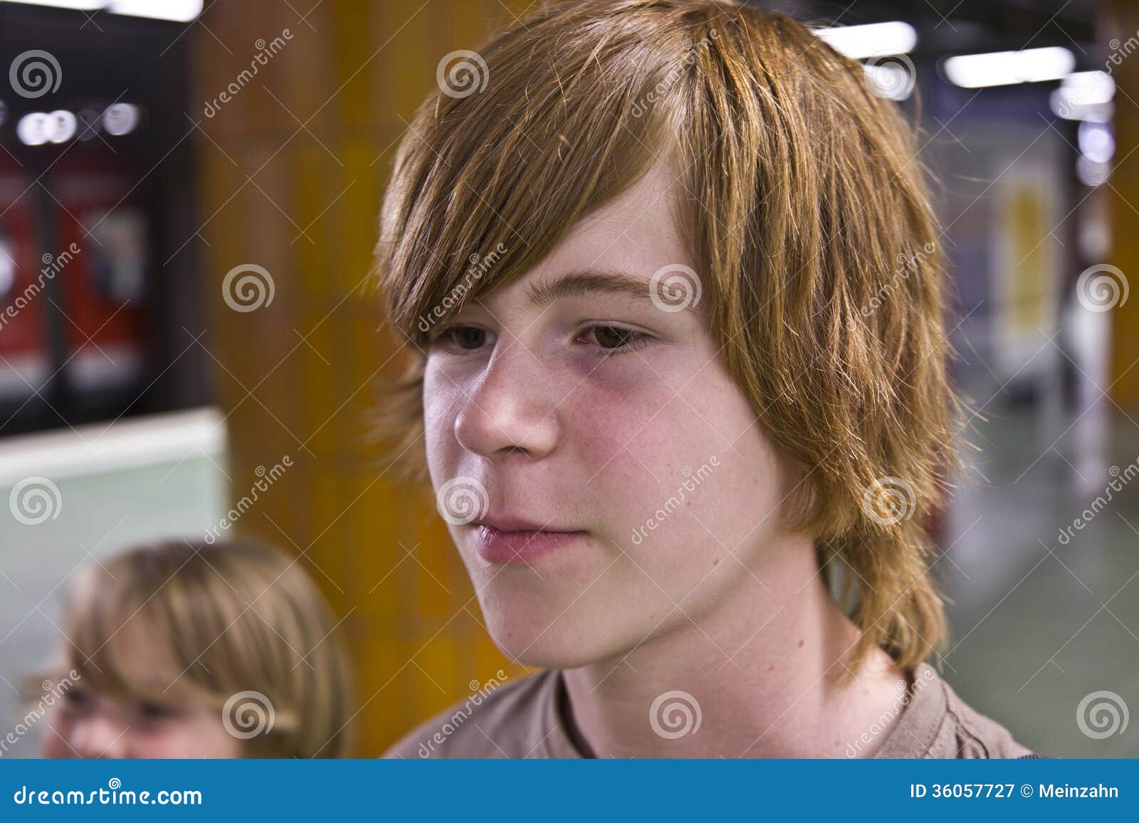 Boy waiting in the station stock image. Image of exyes - 36057727
