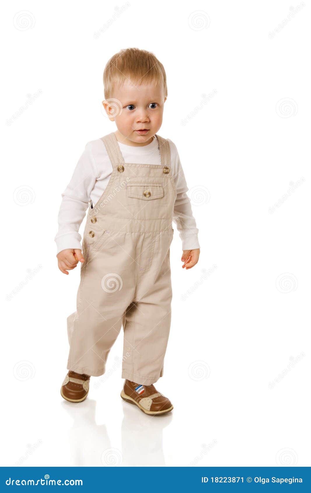 Boy walking stock image. Image of happiness, playing - 18223871