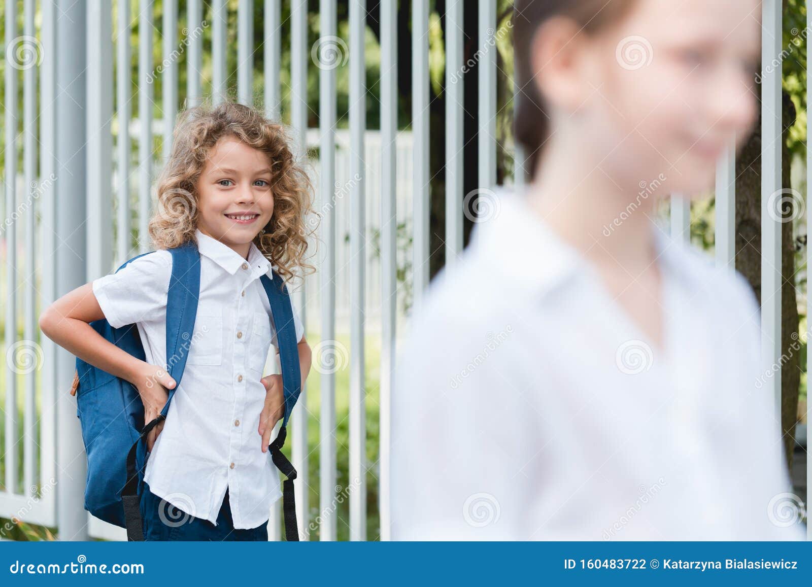 Boy walking to school stock photo. Image of knowledge - 160483722