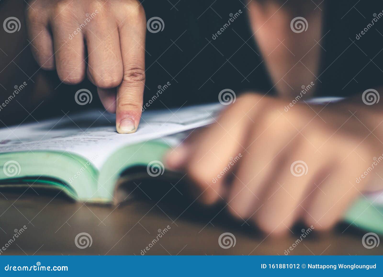 The Boy Was Reading a Book in a Quiet Room, Concept Read a Book Stock ...