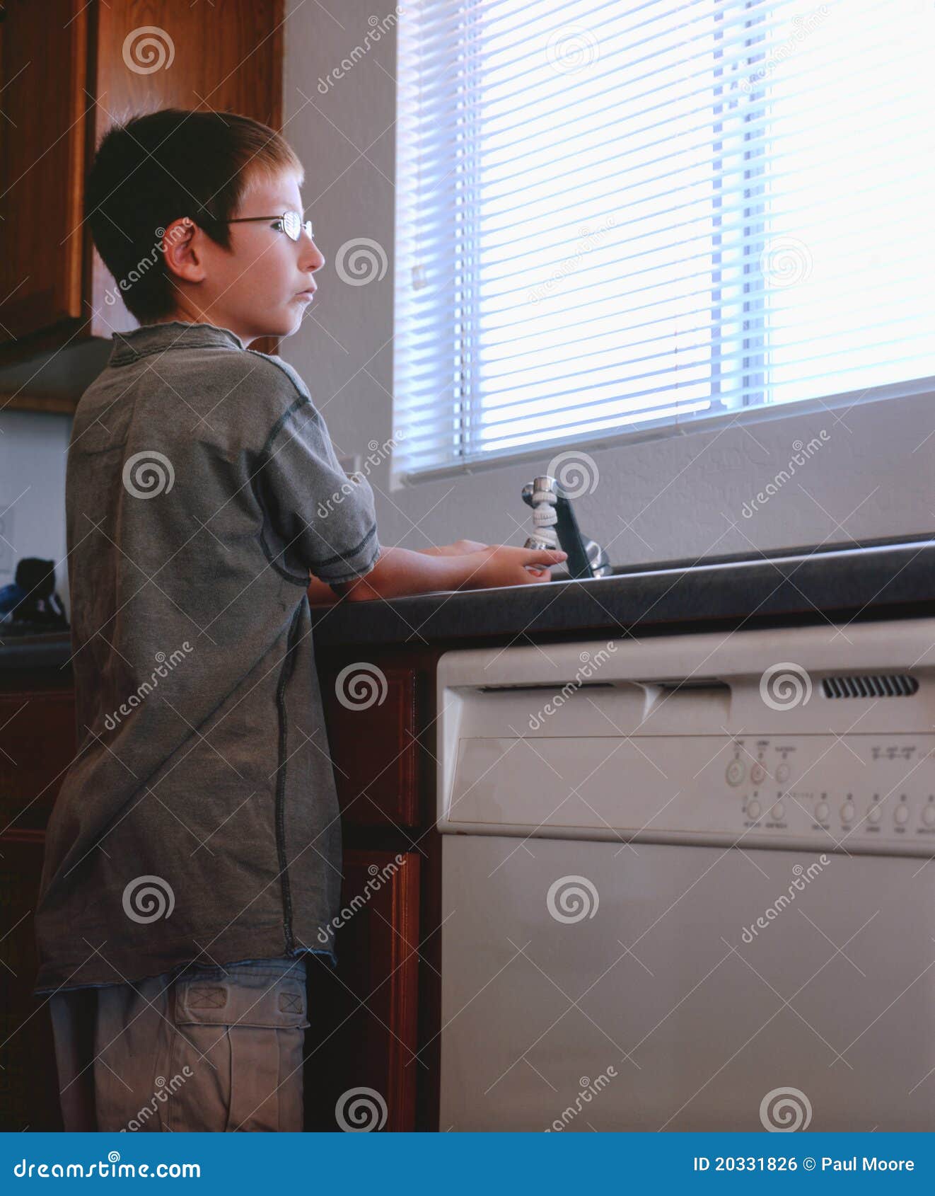 Boy Washing Hands stock photo. Image of cook, decor, clean - 20331826