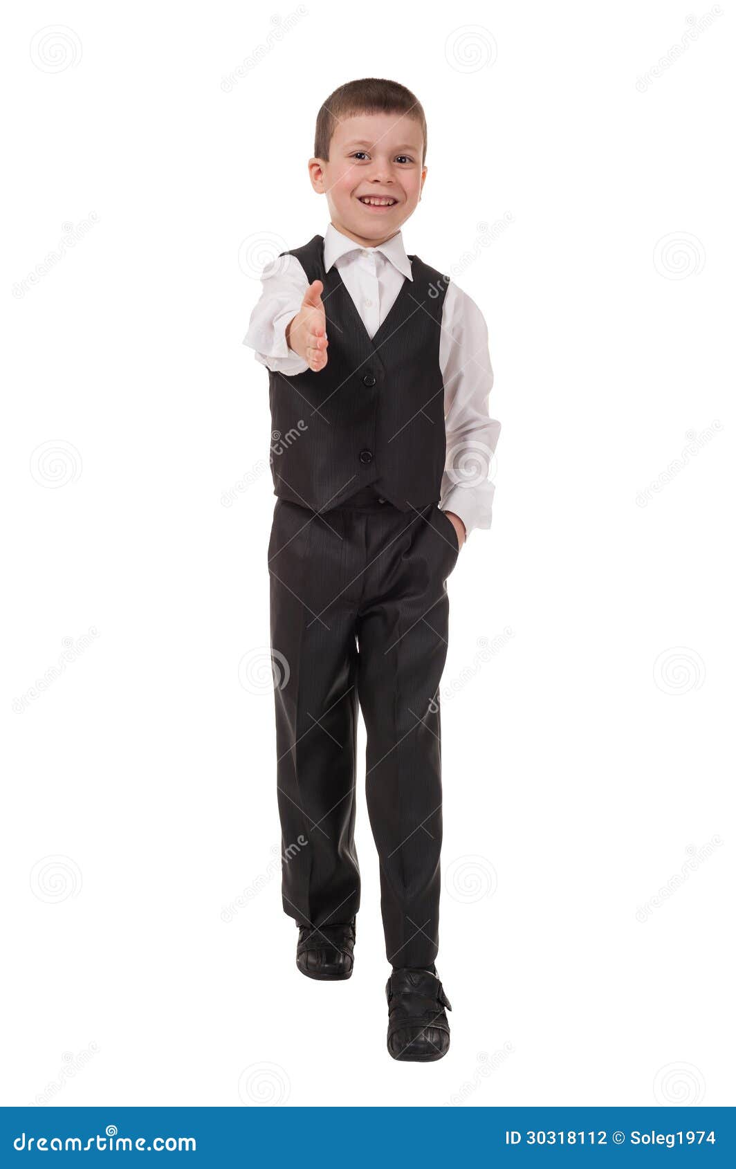 Boy welcomes stock photo. Image of caucasian, cheerful - 30318112